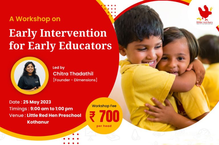 Chitra Thadathil's Workshop | Early Intervention for Early Educators